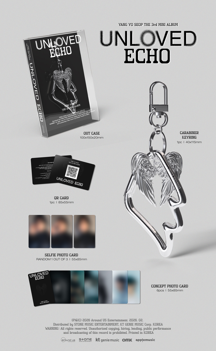 [PLATFORM] YANG YOSEOP (HIGHLIGHT) - Unloved Echo - Mini Album Vol.3 ...